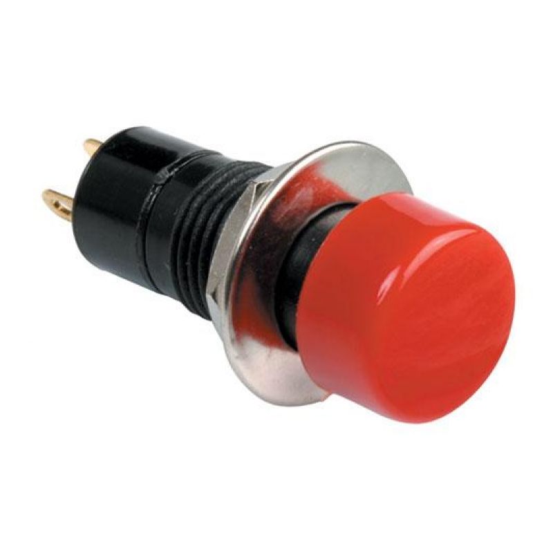 Switch de push, de boton redondo, normalmente abierto,